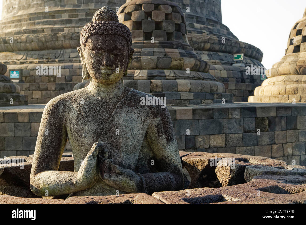 Borobudur, Central Java, Indonesia. 7th May, 2019. The 9th-century ...