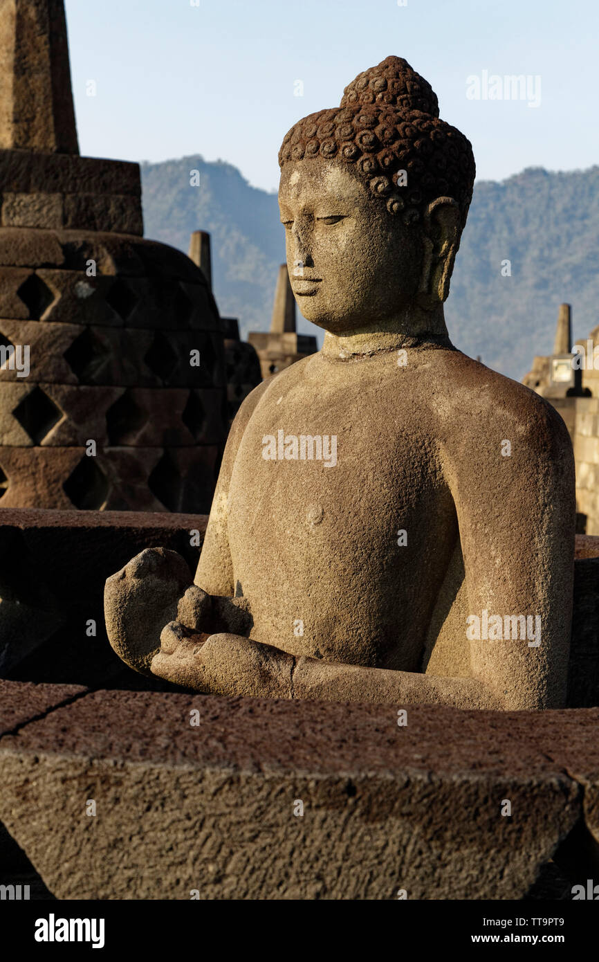 Borobudur, Central Java, Indonesia. 7th May, 2019. The 9th-century ...