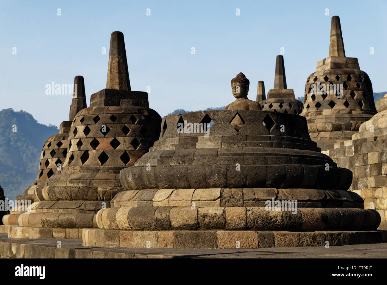 Borobudur, Central Java, Indonesia. 7th May, 2019. The 9th-century ...