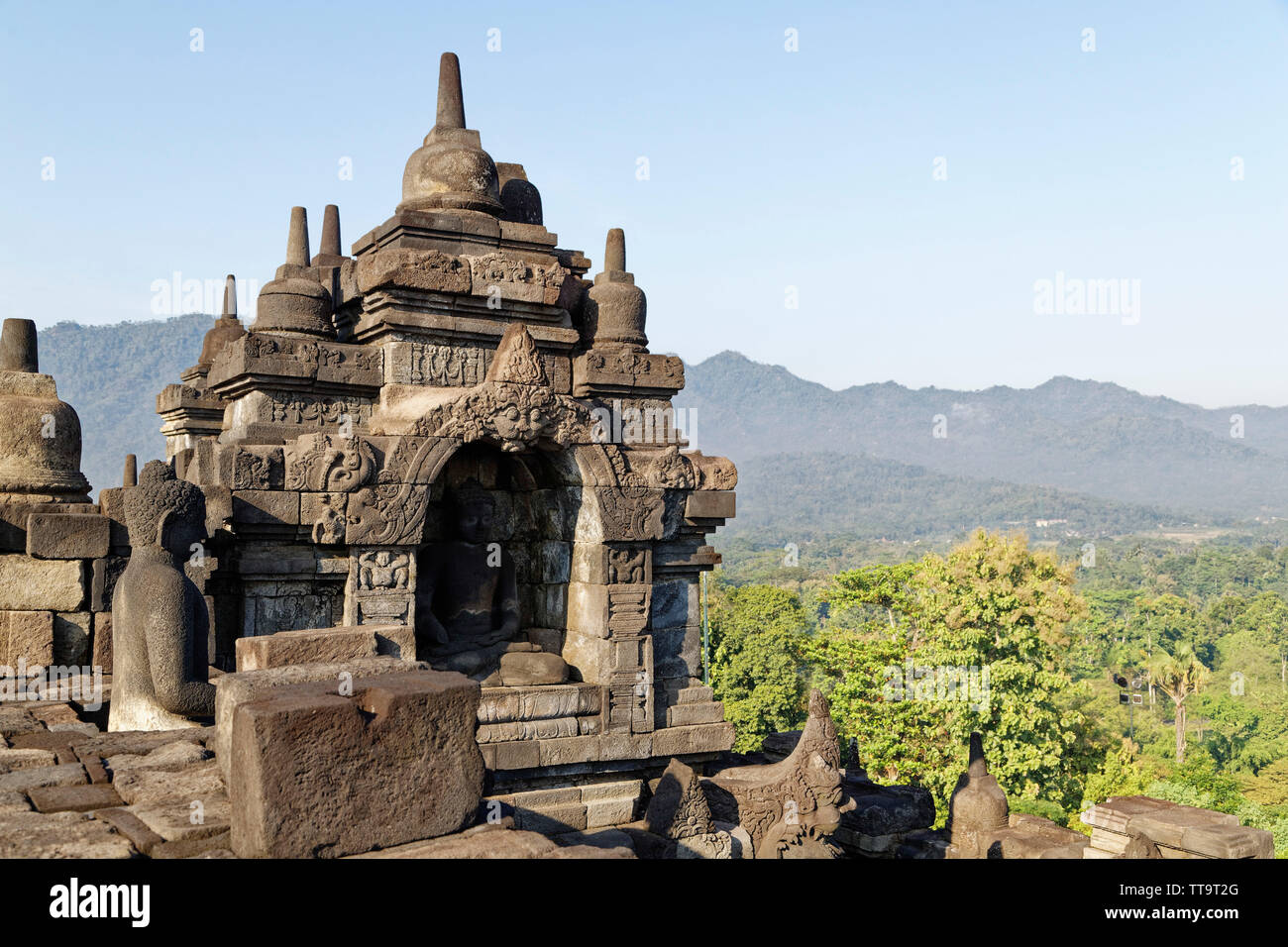 Borobudur, Central Java, Indonesia. 7th May, 2019. The 9th-century ...