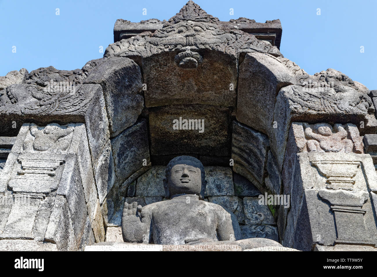Borobudur, Central Java, Indonesia. 7th May, 2019. The 9th-century ...