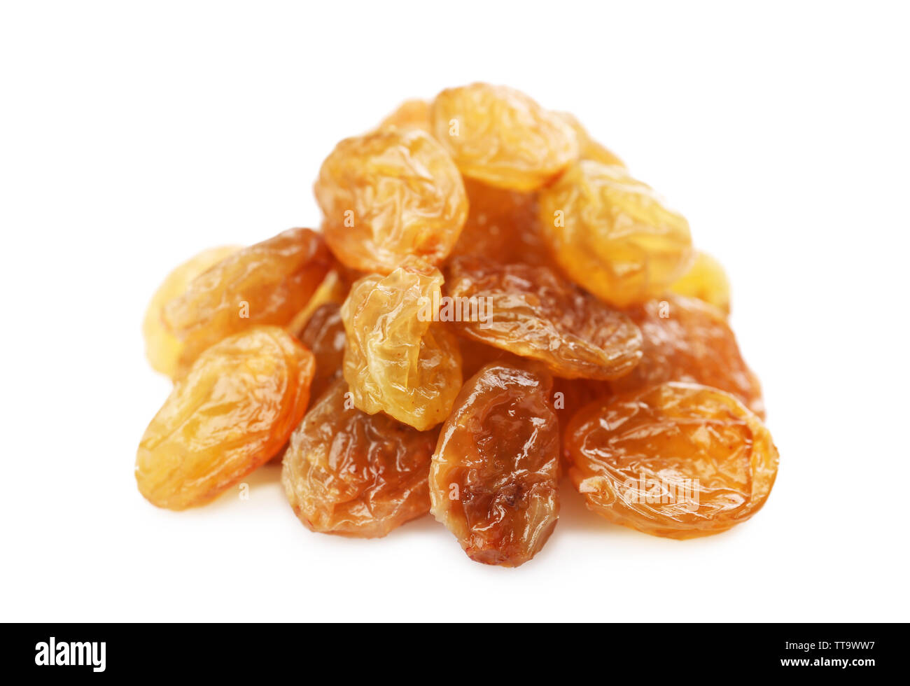 Pile of raisins isolated on white Stock Photo - Alamy