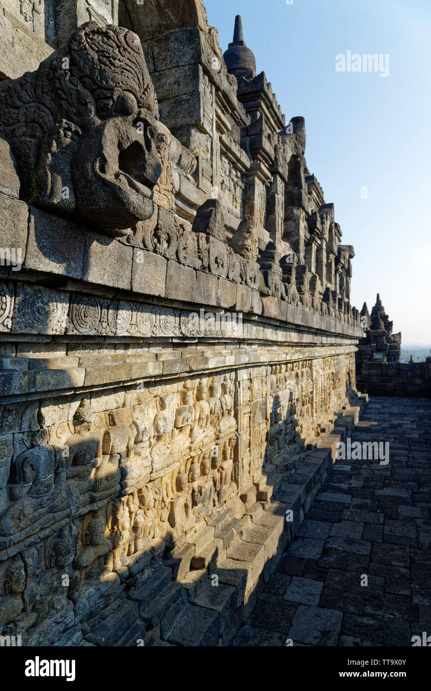 Borobudur, Central Java, Indonesia. 7th May, 2019. The 9th-century ...