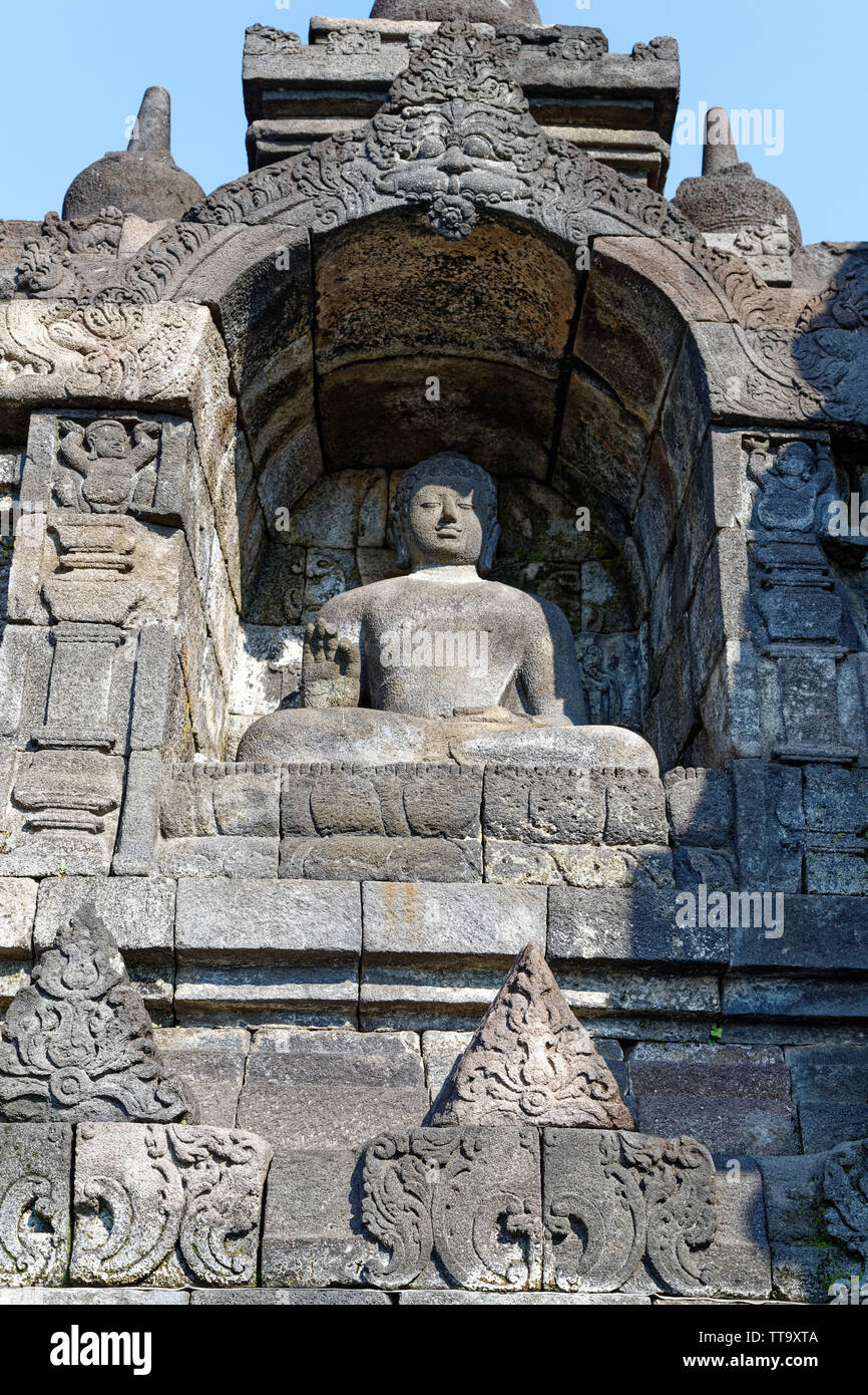 Borobudur, Central Java, Indonesia. 7th May, 2019. The 9th-century ...