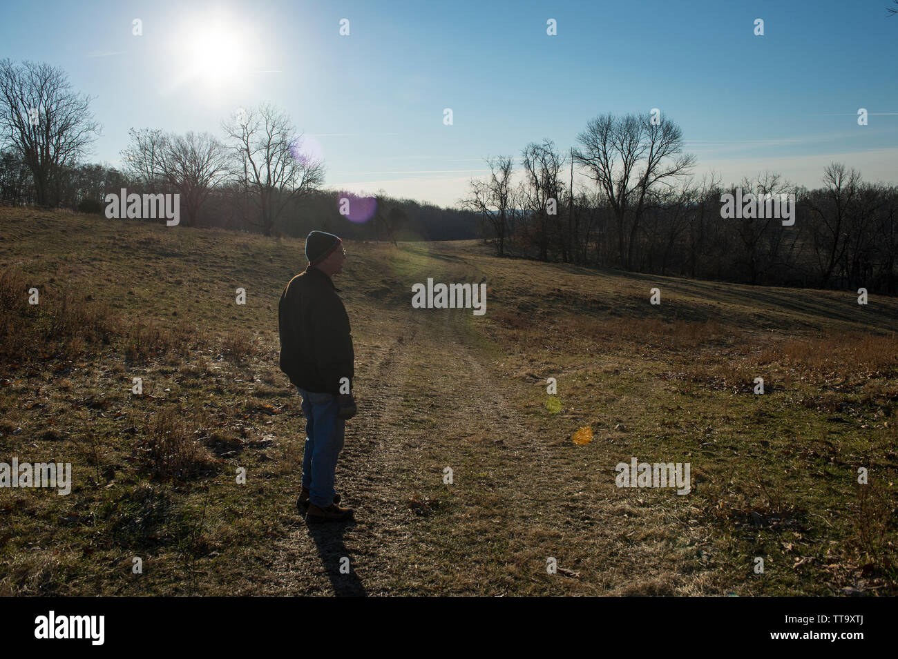 UNITED STATES: Jan. 1, 2015: John Janney one of the last farmers in ...