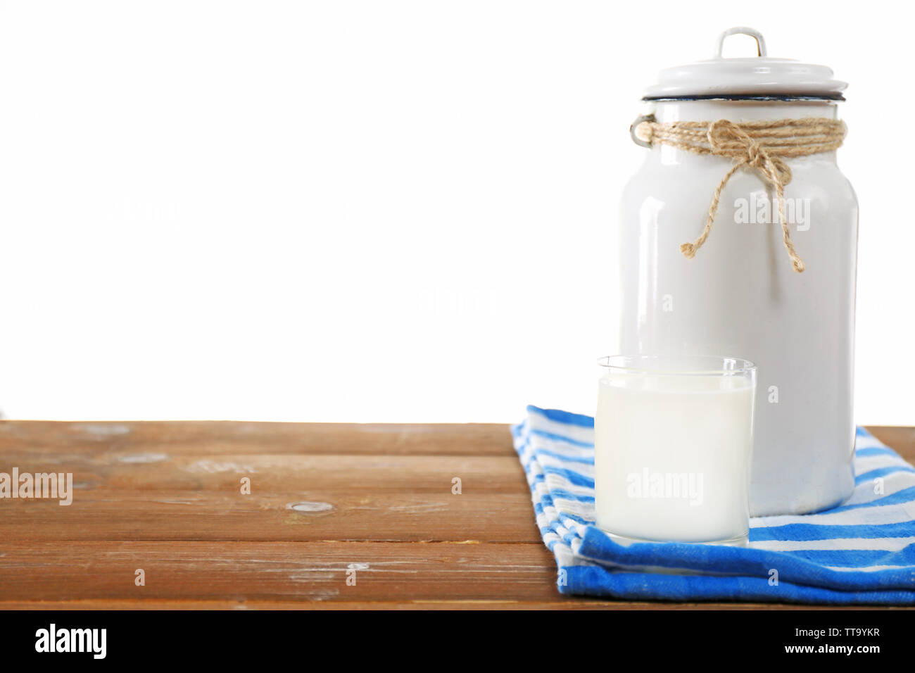 Milk can empty glass hi-res stock photography and images - Alamy