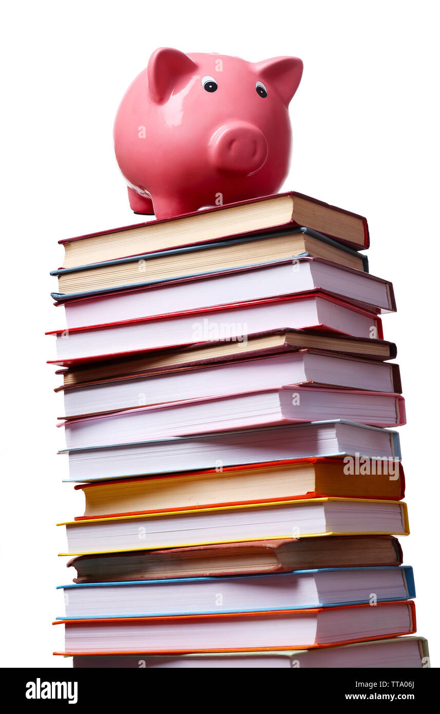 Concept accumulation of knowledge isolated on white Stock Photo - Alamy
