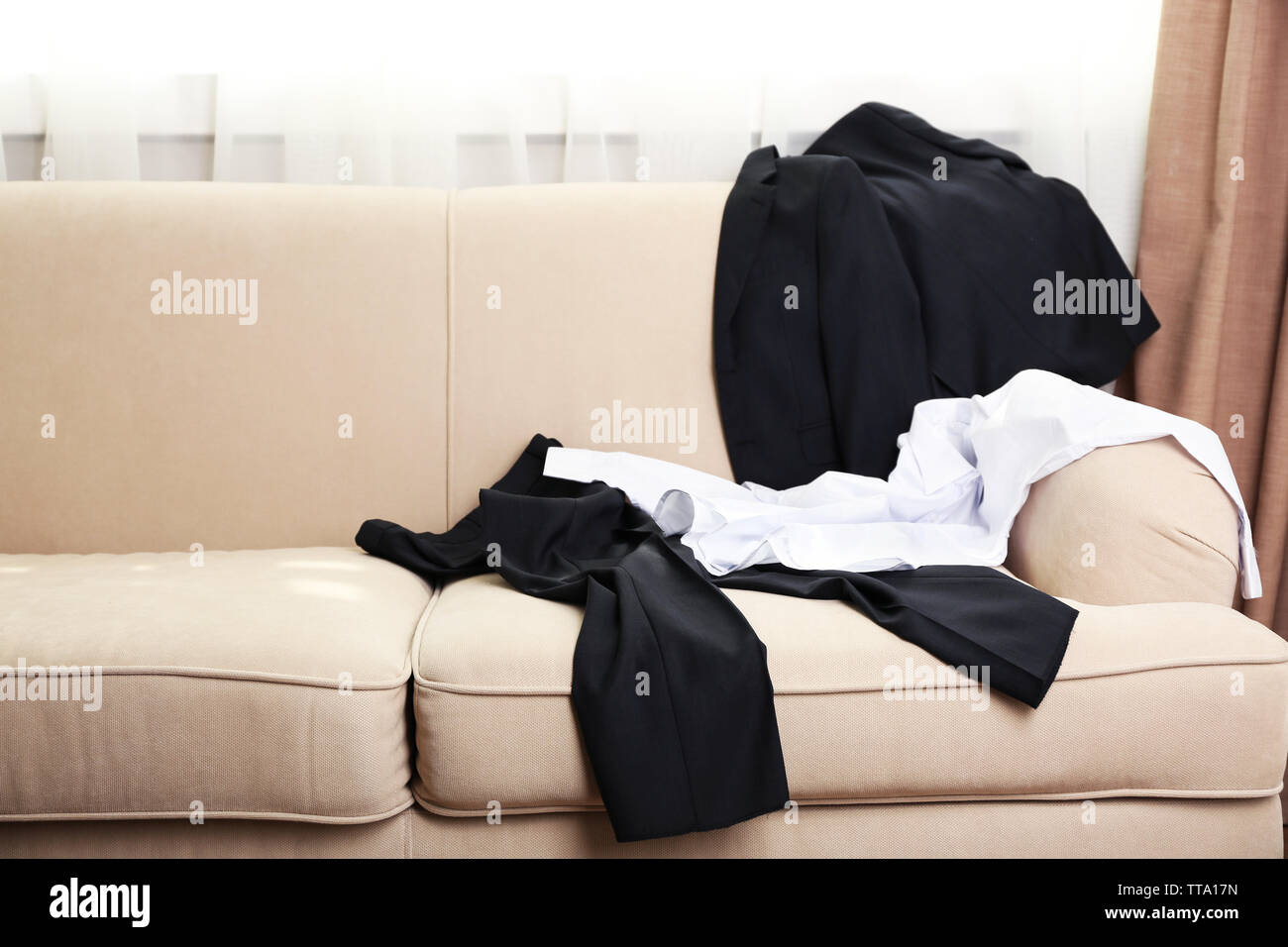 Messy school uniform hi-res stock photography and images - Alamy