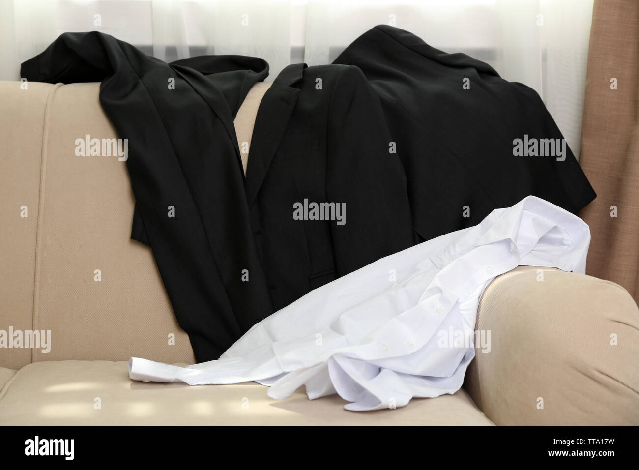 Messy school uniform hi-res stock photography and images - Alamy