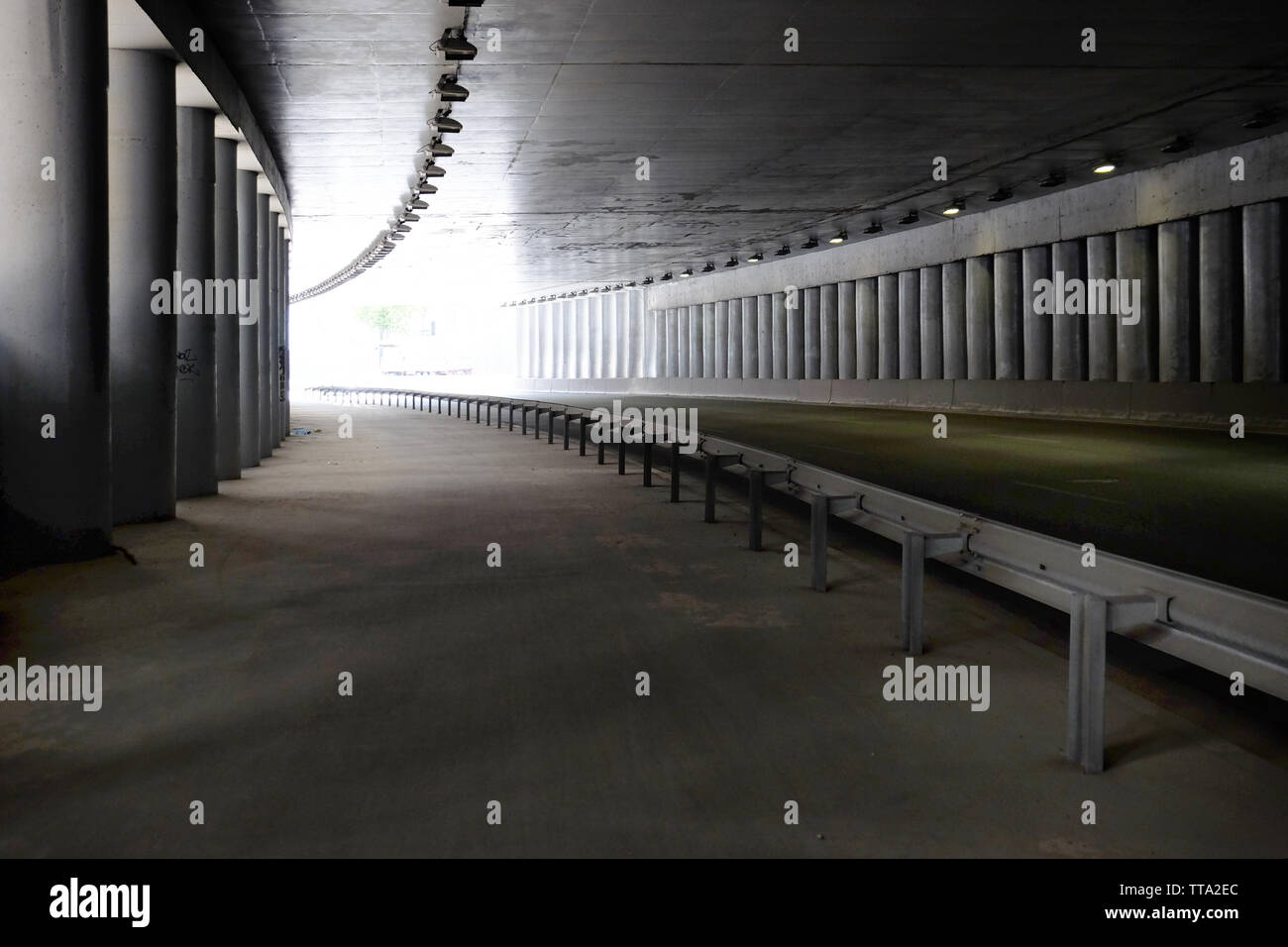 Tunnel road area Stock Photo - Alamy