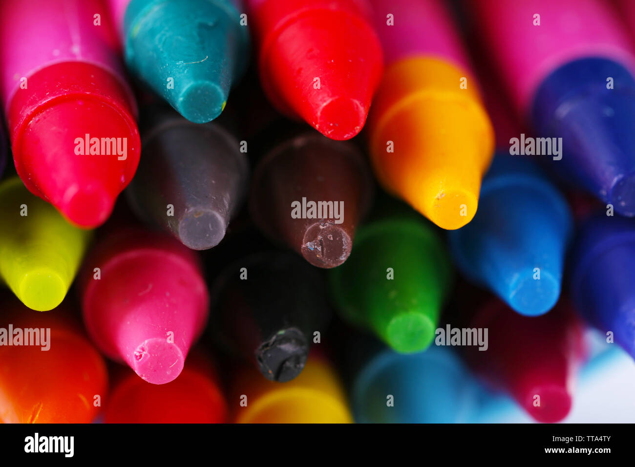 Painting in crayons pastel hi-res stock photography and images - Alamy
