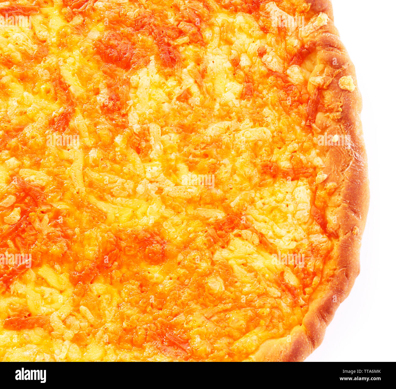 Cheese pizza close up Stock Photo - Alamy
