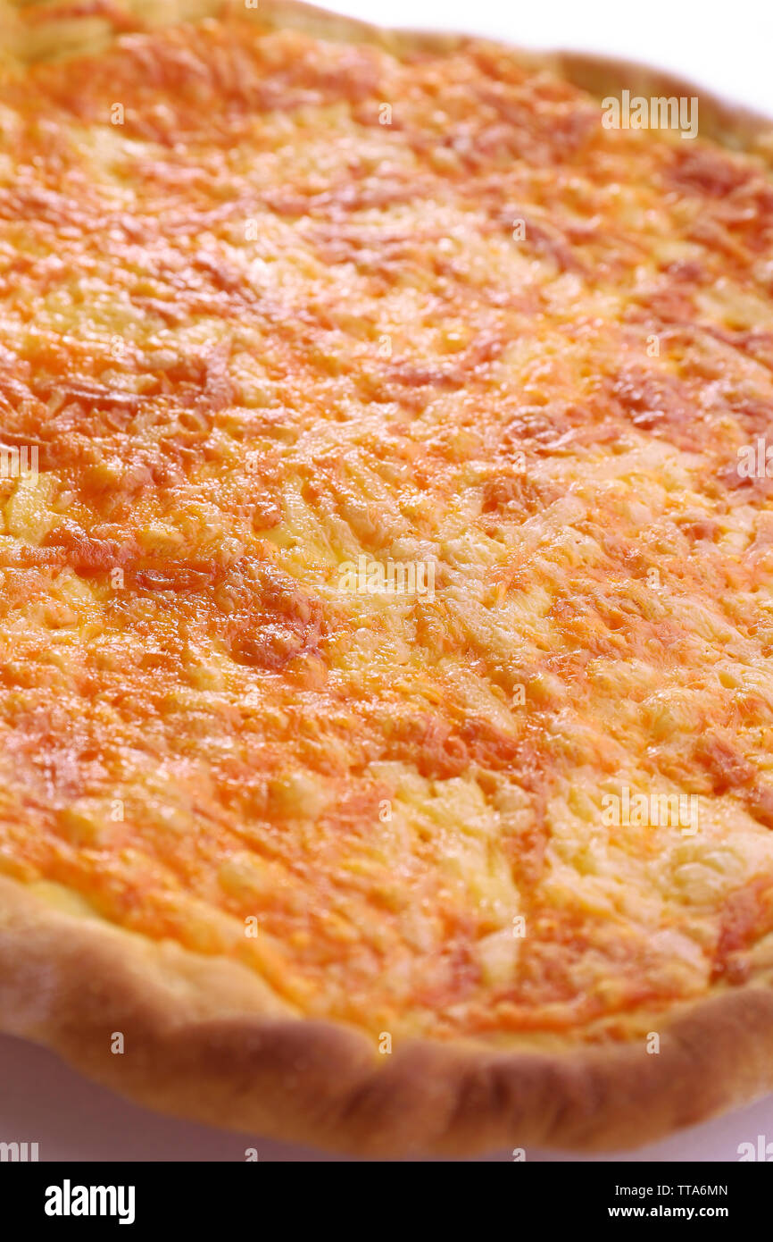 Cheese pizza close up Stock Photo - Alamy