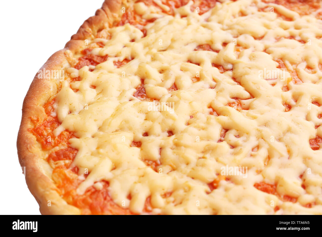 Cheese pizza close up Stock Photo - Alamy
