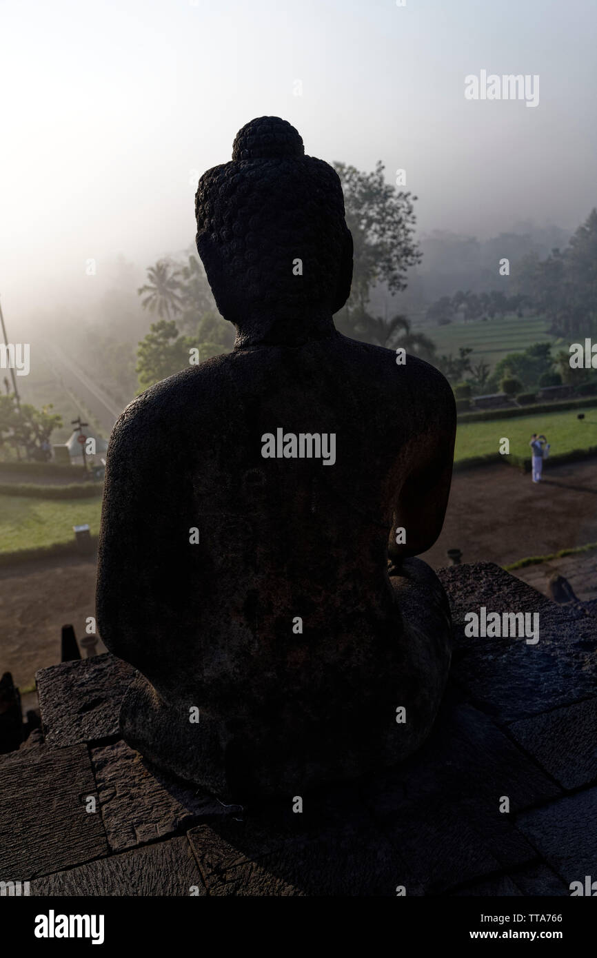 Borobudur, Central Java, Indonesia. 7th May, 2019. The 9th-century ...