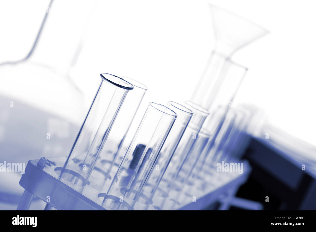 Test tubes in laboratory Stock Photo - Alamy