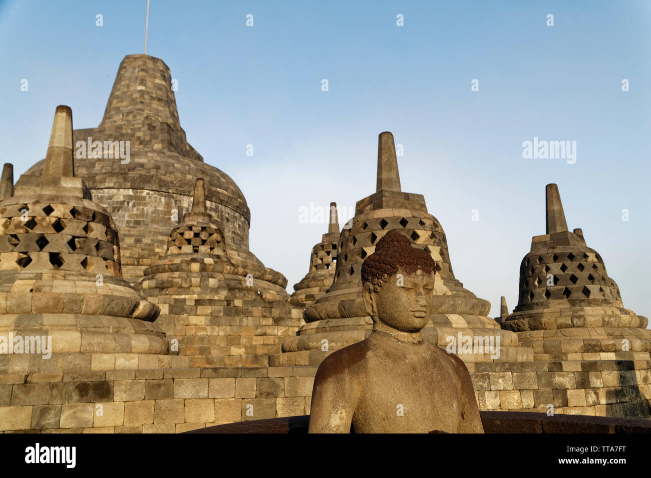 Borobudur, Central Java, Indonesia. 7th May, 2019. The 9th-century ...