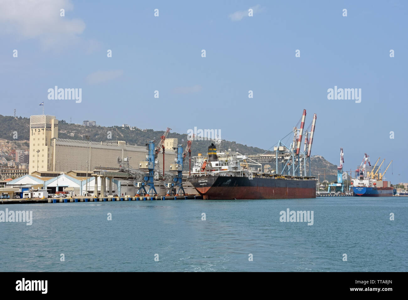 Haifa port, Israel Stock Photo - Alamy