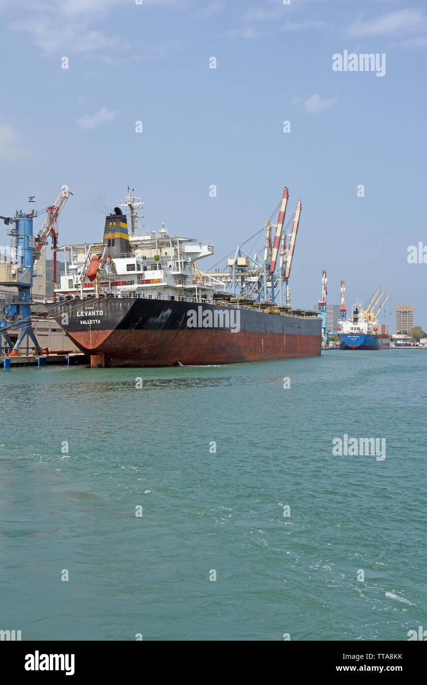 The haifa port hi-res stock photography and images - Alamy