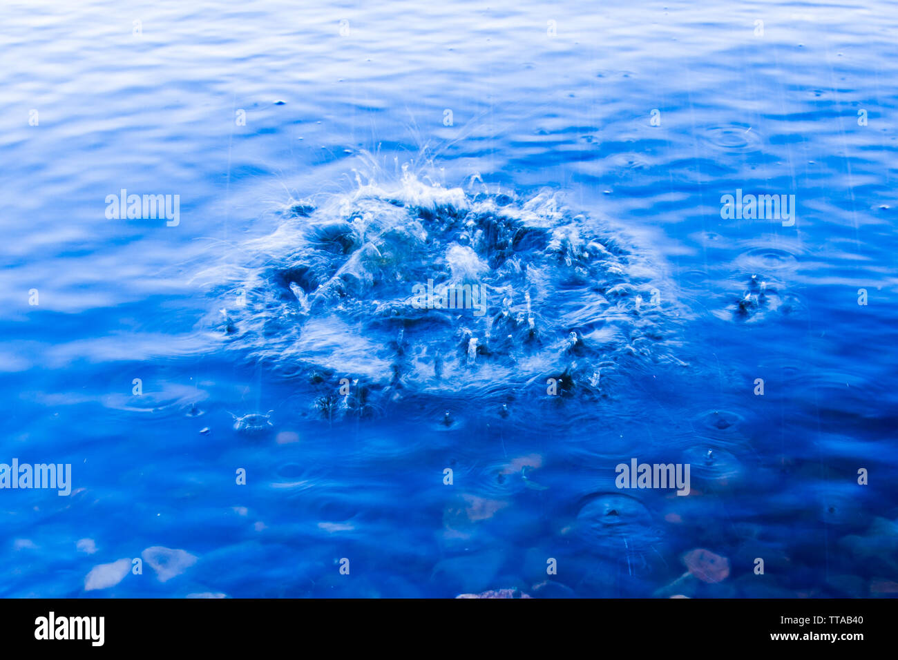 Water splash, Saint Croix River, Stillwater MN Stock Photo - Alamy