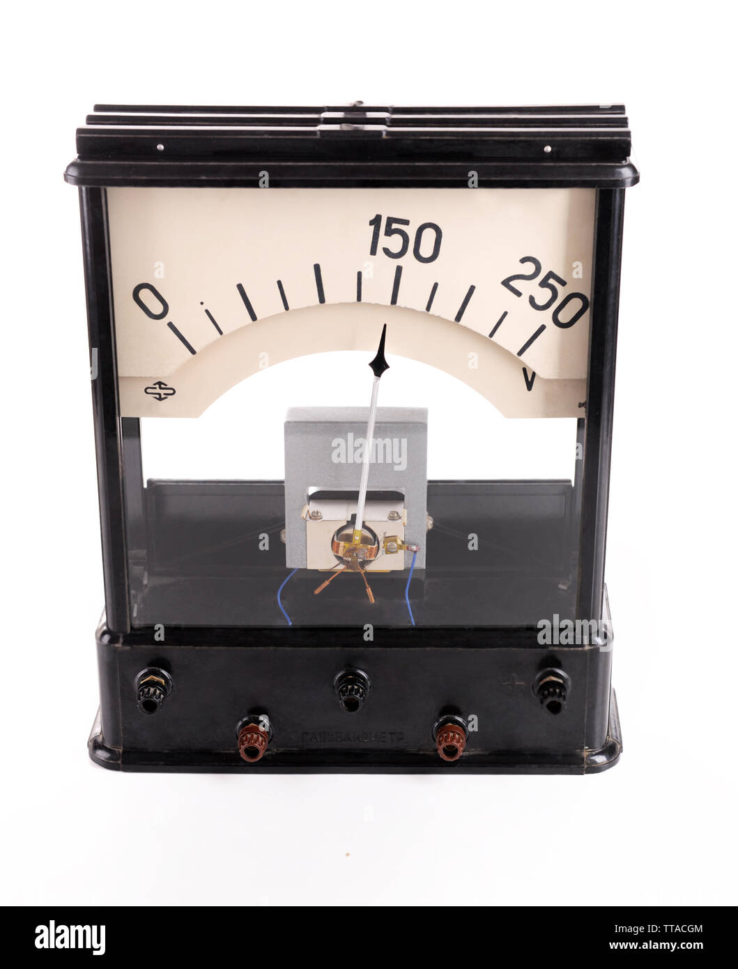 Antique electric meter Cut Out Stock Images & Pictures - Alamy