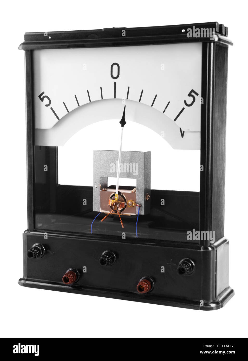 Antique electric meter Cut Out Stock Images & Pictures - Alamy