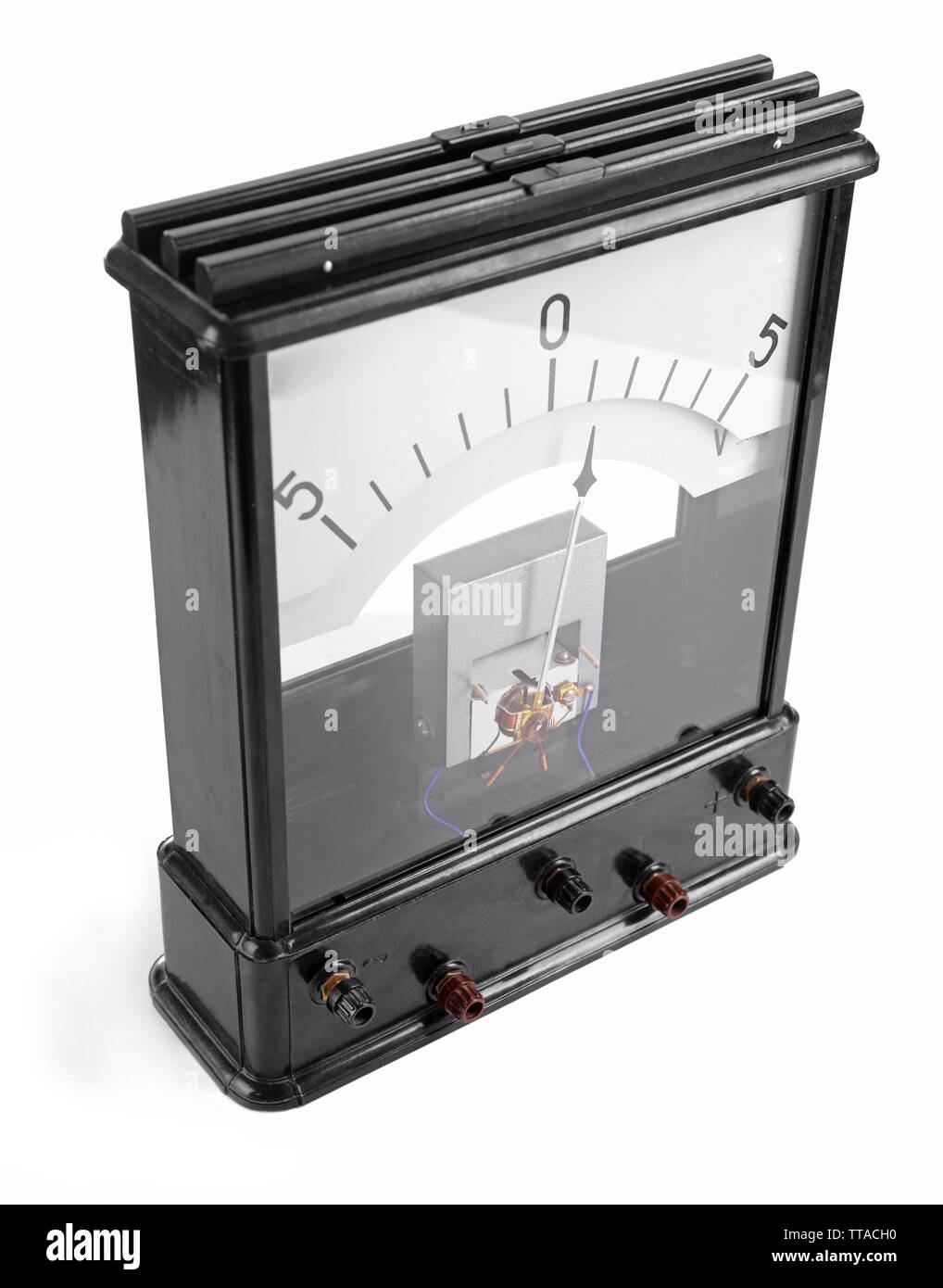 Old voltmeter Cut Out Stock Images & Pictures - Alamy