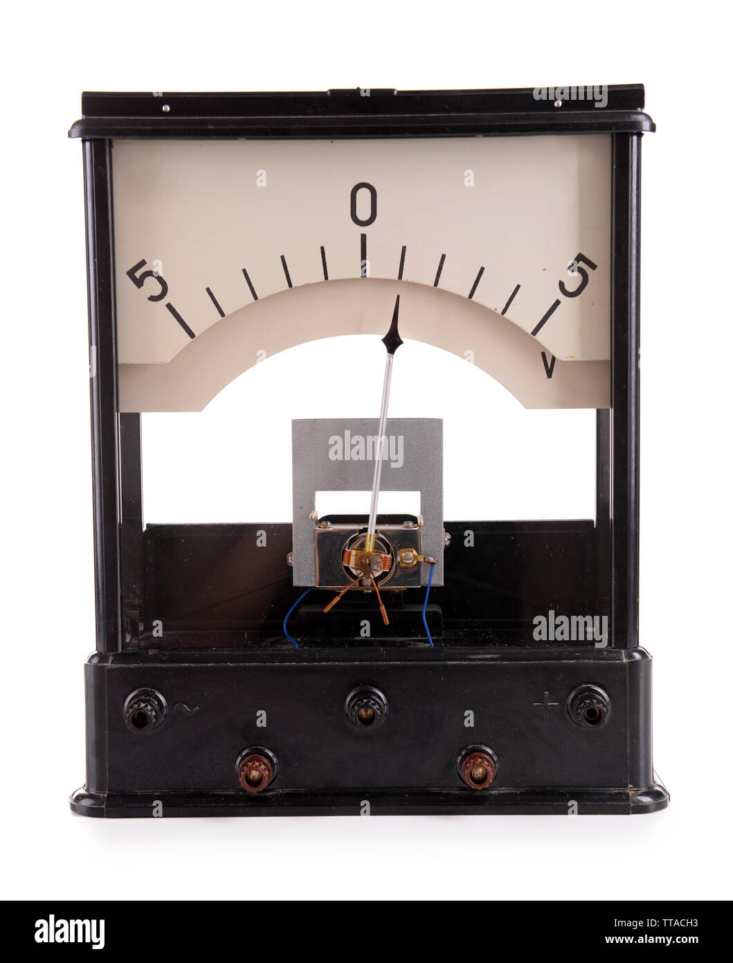 Antique electric meter Cut Out Stock Images & Pictures - Alamy