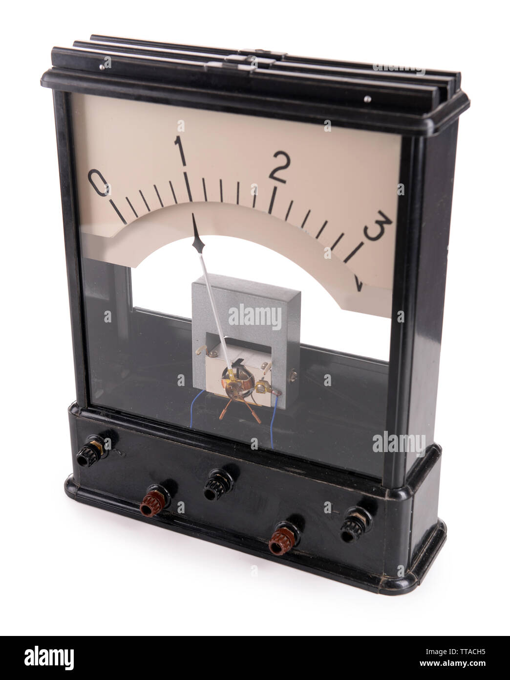 Old voltmeter Cut Out Stock Images & Pictures - Alamy