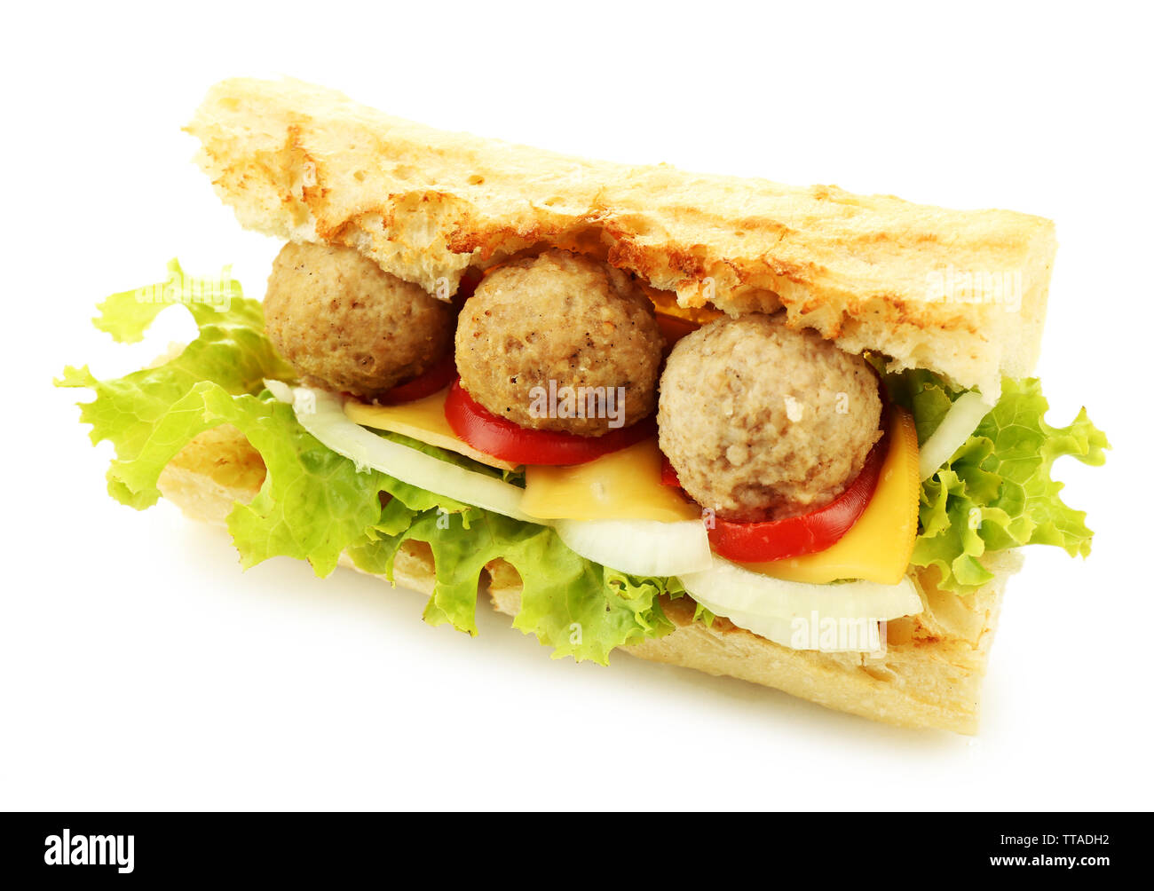 Meatball sub Cut Out Stock Images & Pictures - Alamy