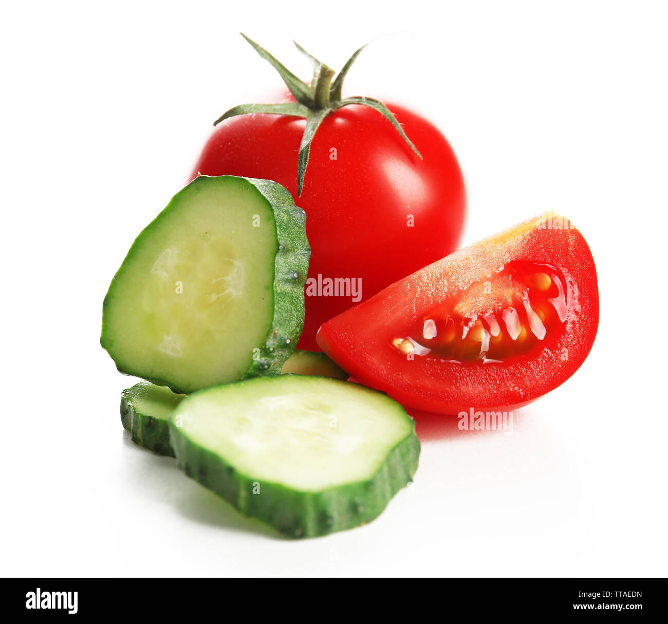 Fresh vegetables isolated on white Stock Photo - Alamy