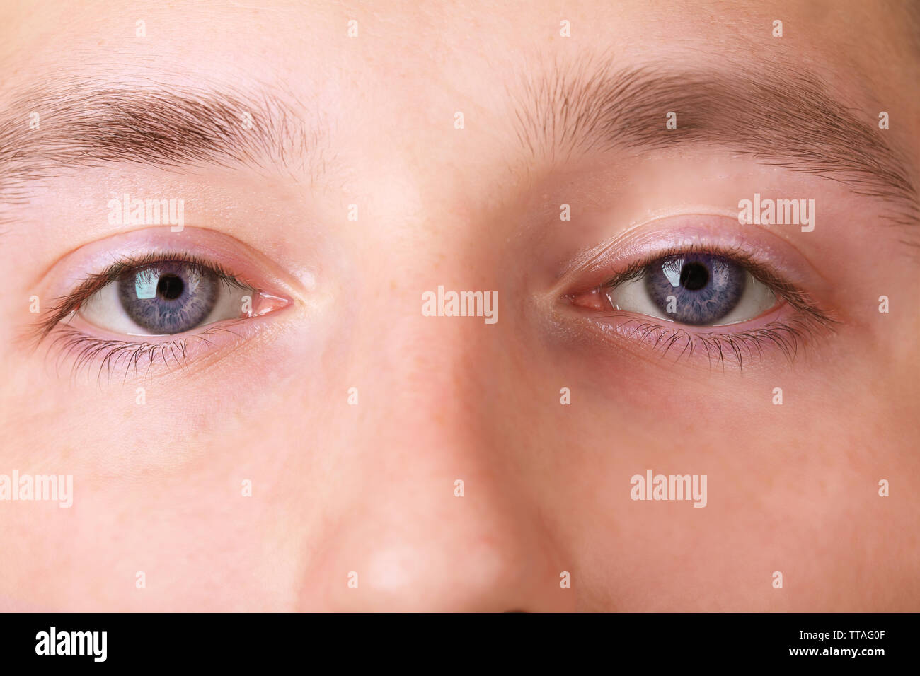 Male face close up Stock Photo - Alamy