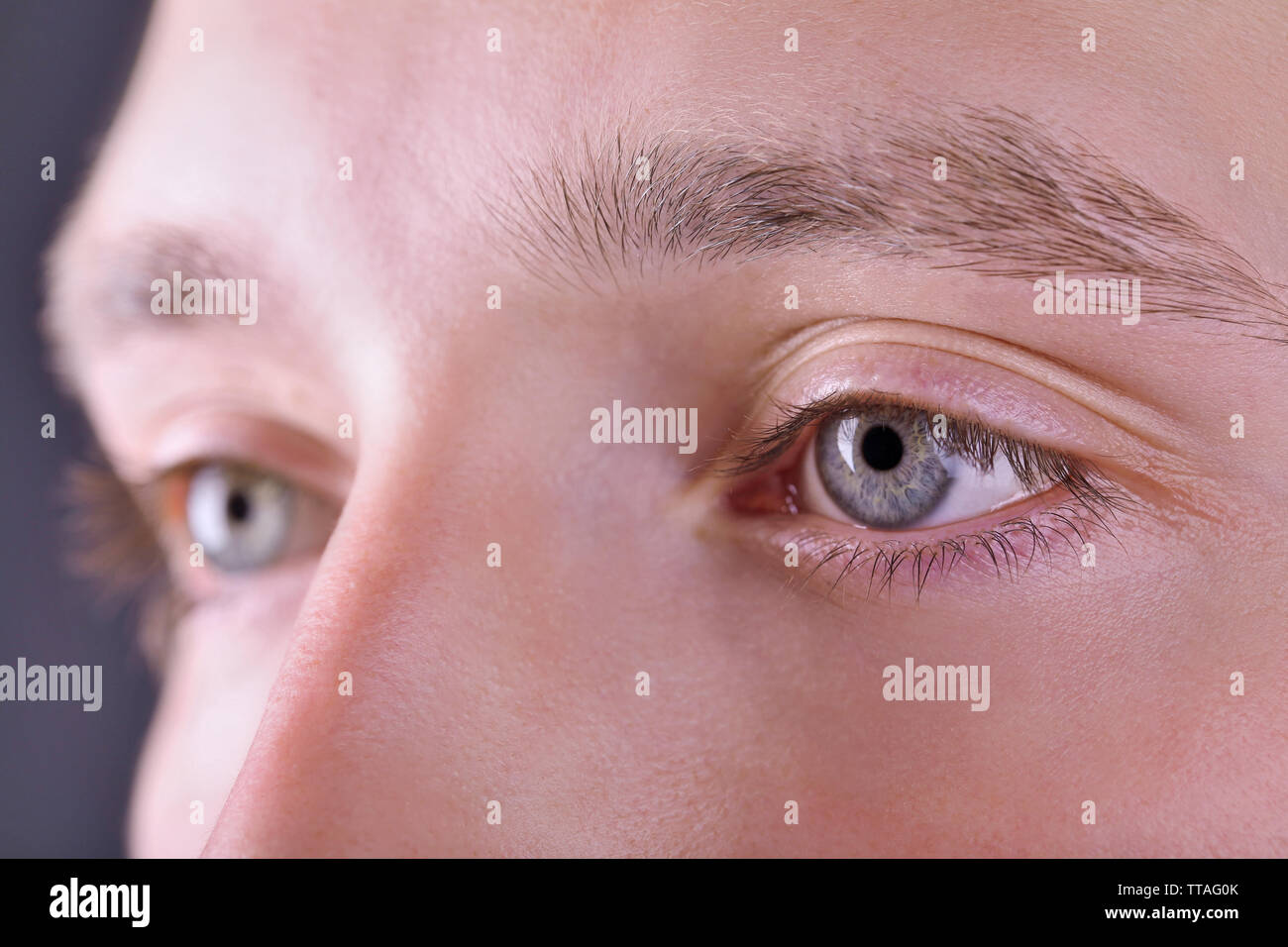 Male face close up Stock Photo - Alamy