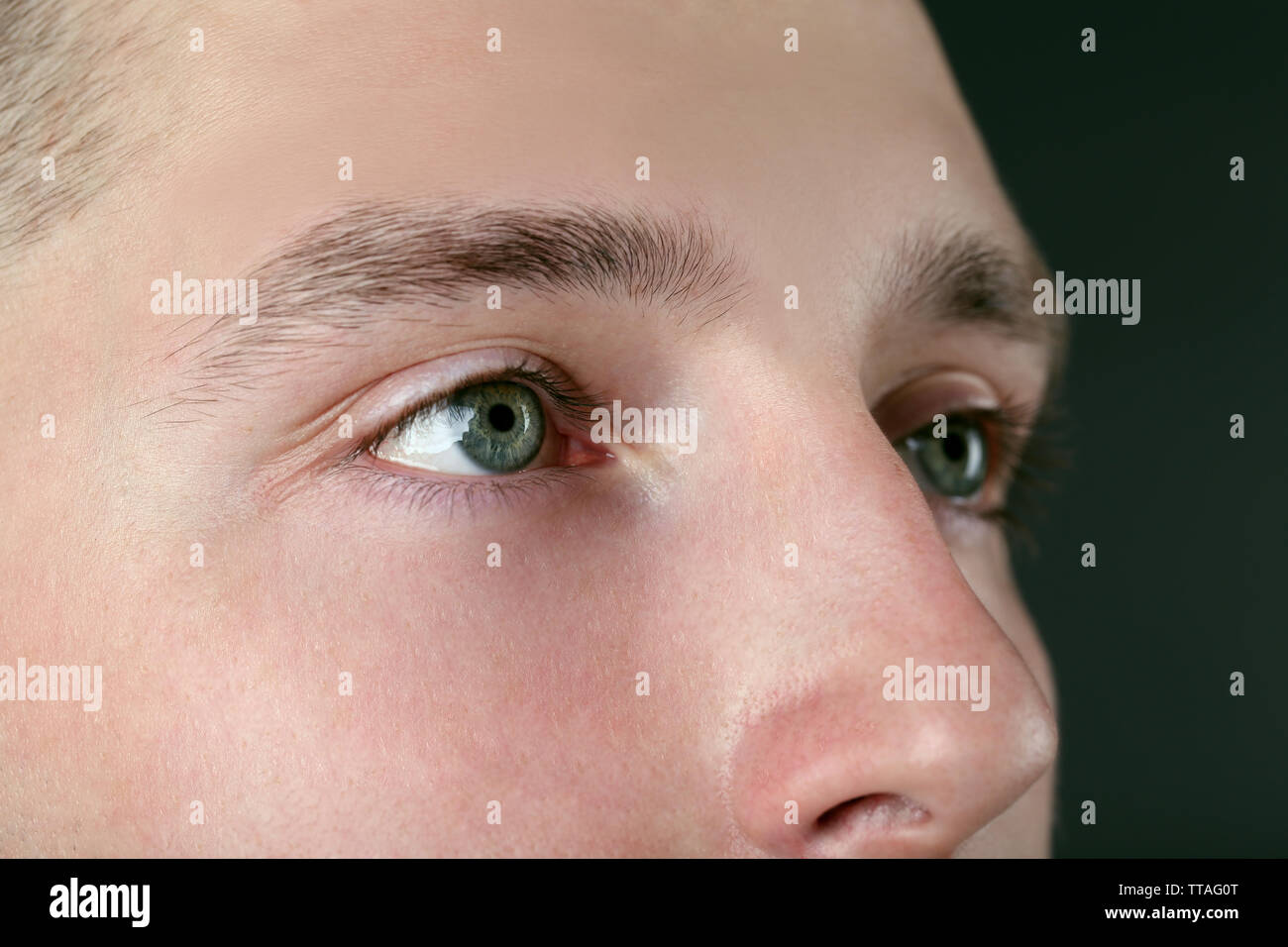 Male face close up Stock Photo - Alamy