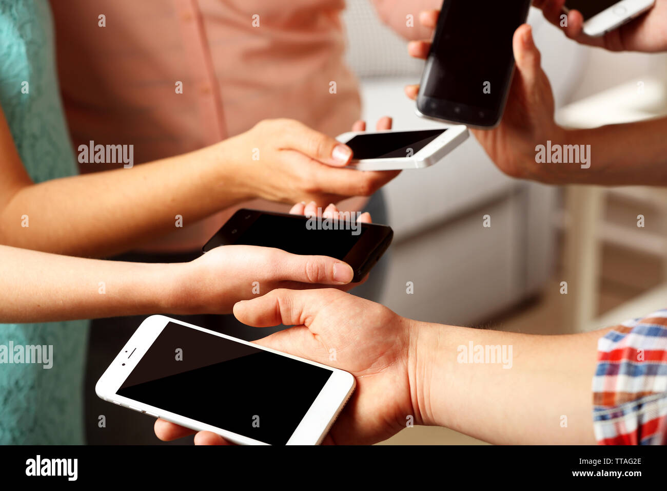 Office phones many hi-res stock photography and images - Alamy