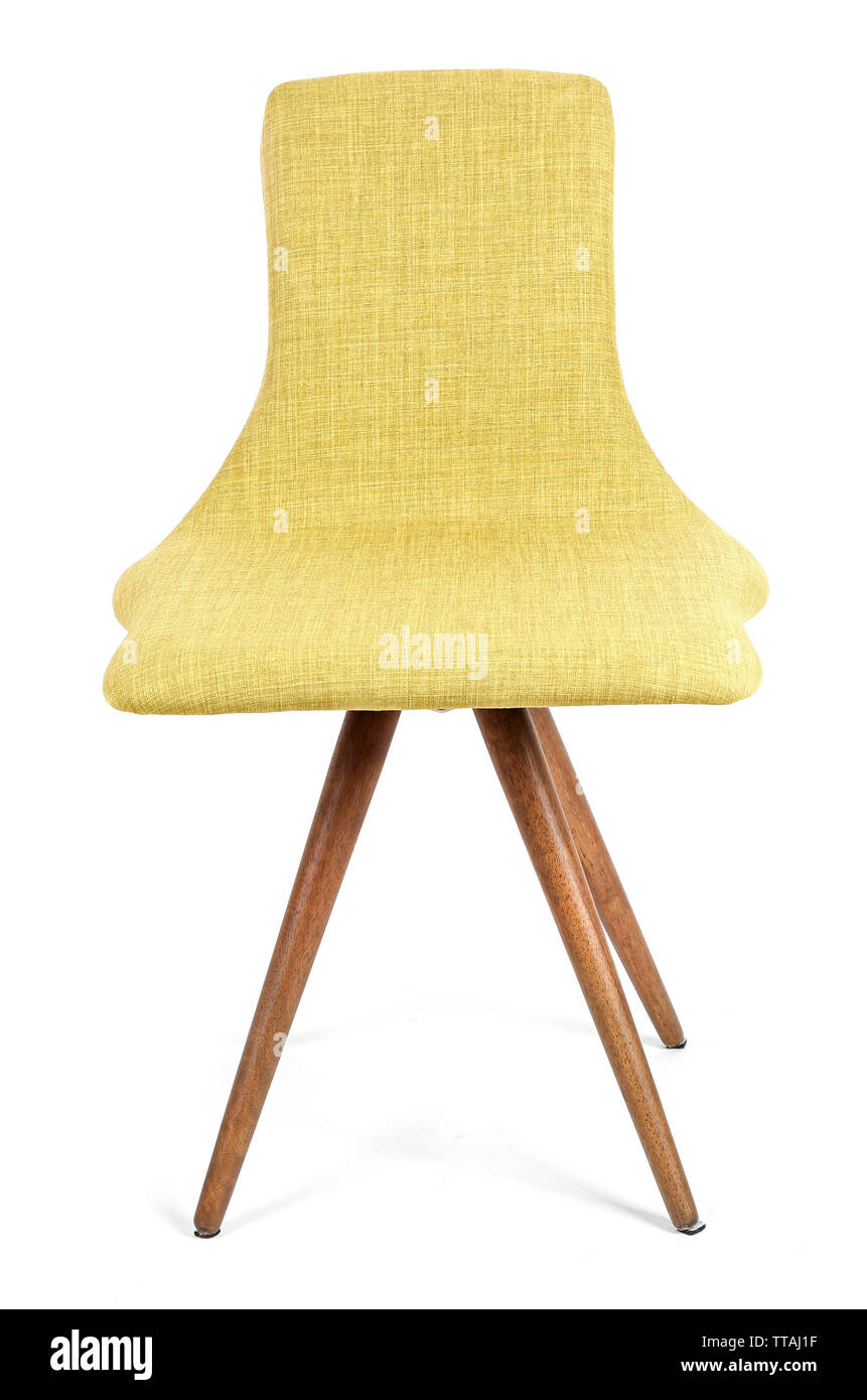 Modern chair isolated on white Stock Photo - Alamy