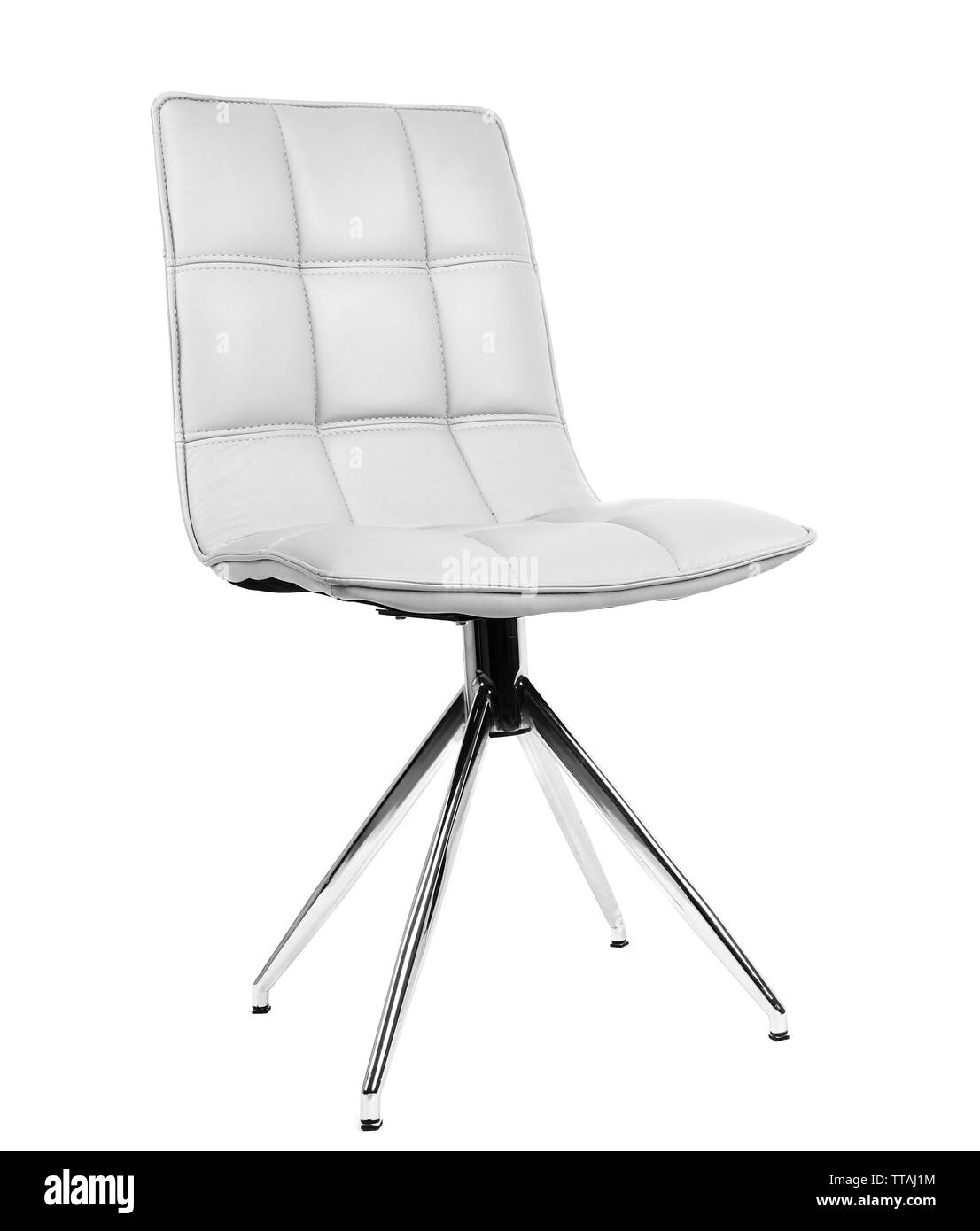 Modern chair isolated on white Stock Photo - Alamy