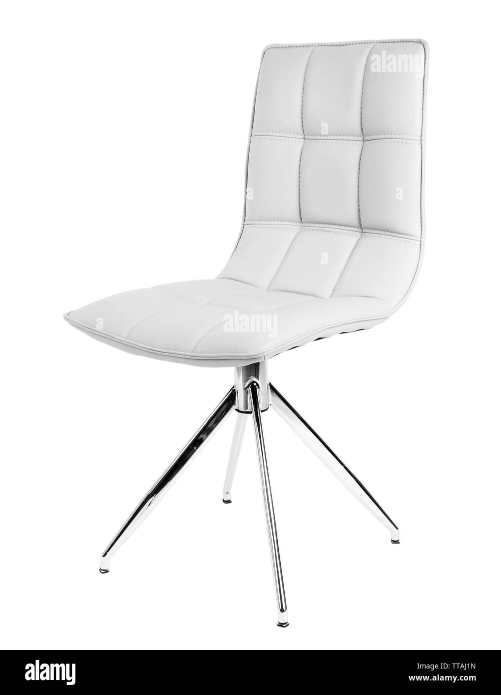 Modern chair isolated on white Stock Photo - Alamy