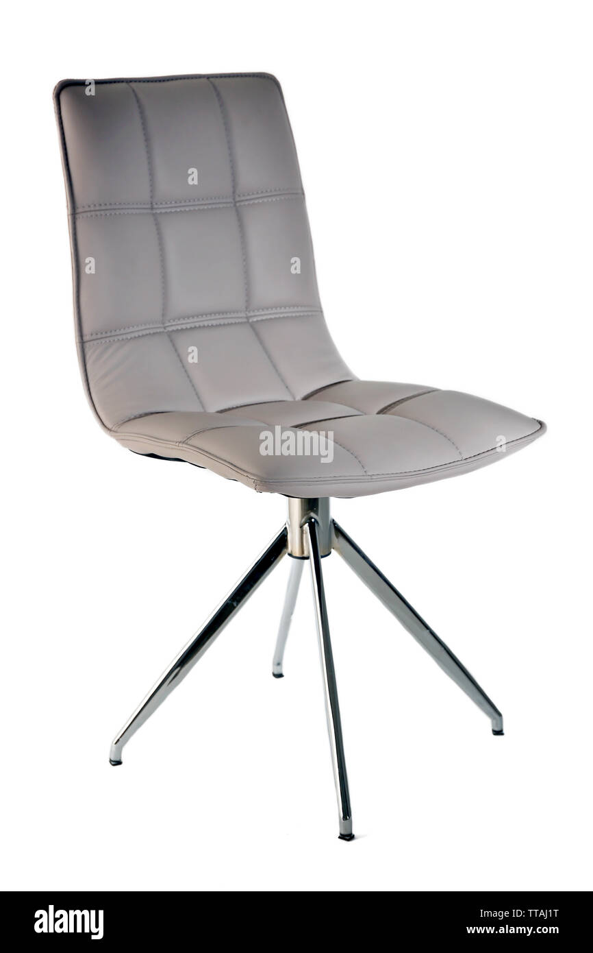 Modern chair isolated on white Stock Photo - Alamy