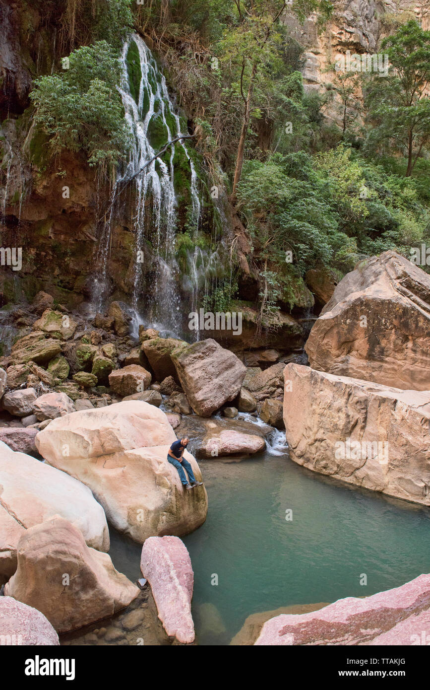 El Vergel waterfall in the beautiful Torotoro Canyon, Torotoro National ...