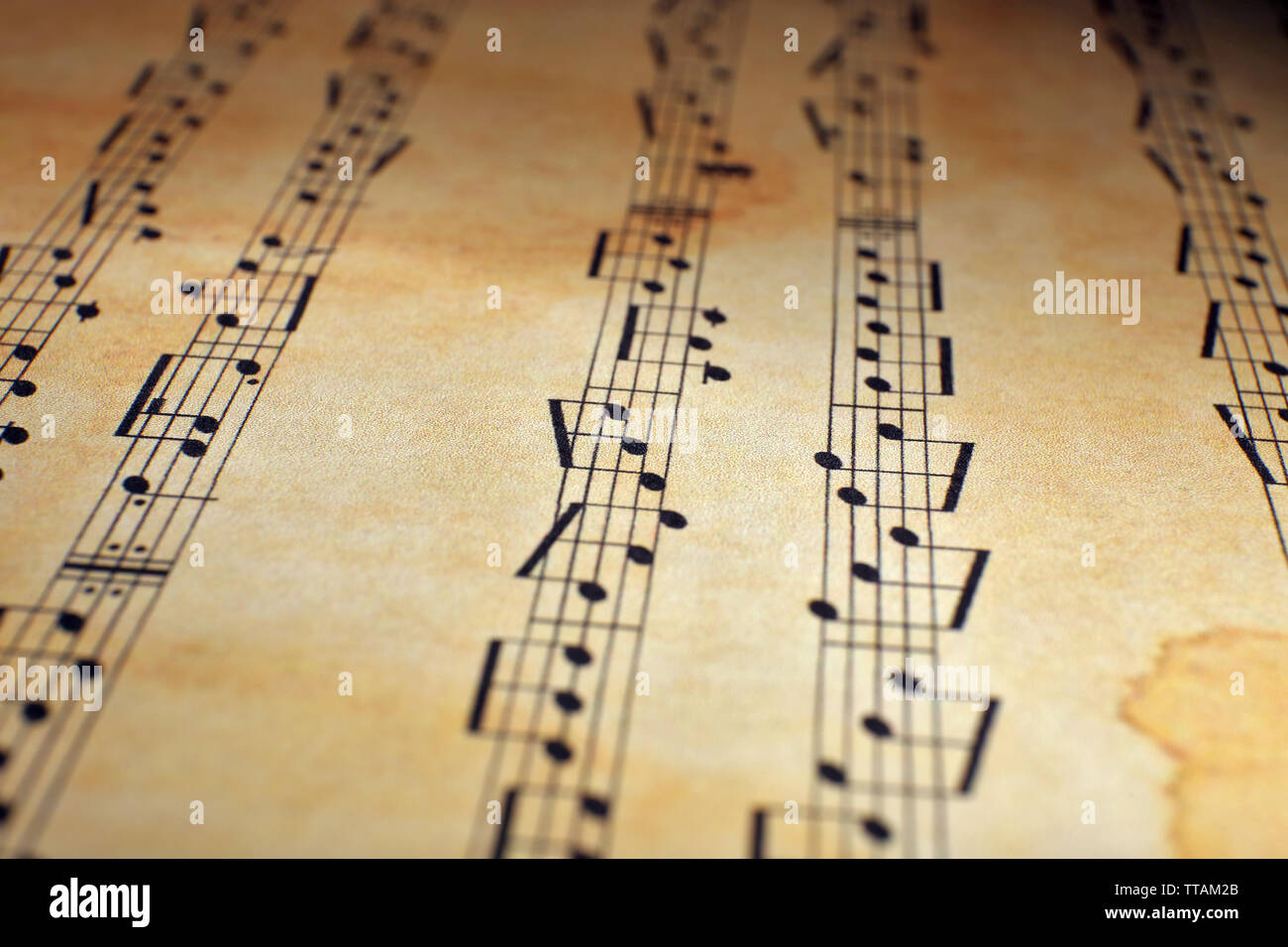 Music sheet background Stock Photo - Alamy