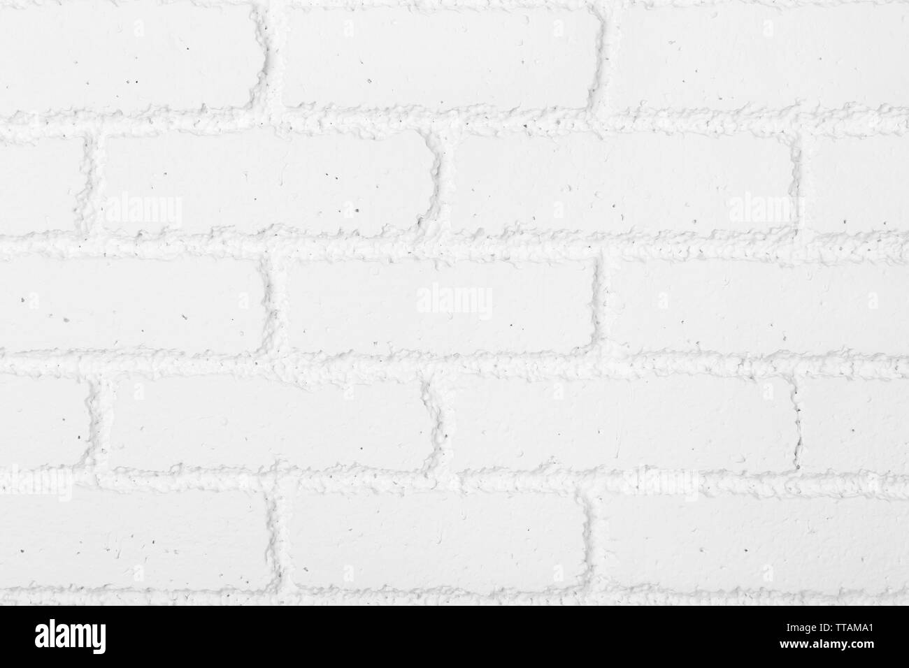 Blank canvas brick wall Black and White Stock Photos & Images - Alamy