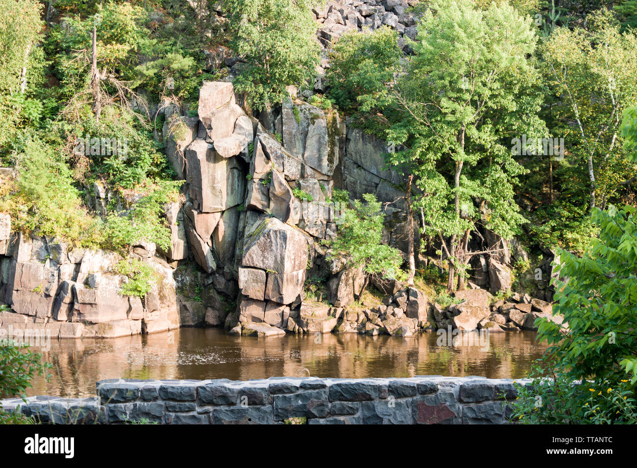 Interstate Park, Minnesota, Taylors Falls Stock Photo - Alamy