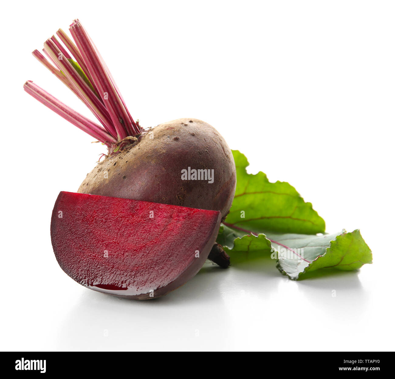 Fresh organic beets on ground Cut Out Stock Images & Pictures - Alamy