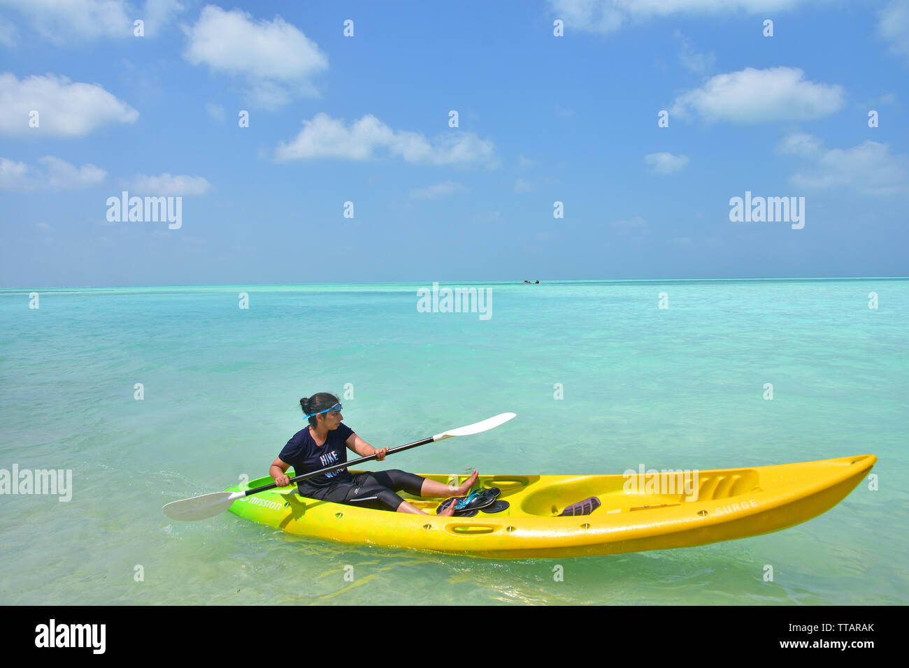 Minicoy island, Lakshadweep, India Stock Photo - Alamy