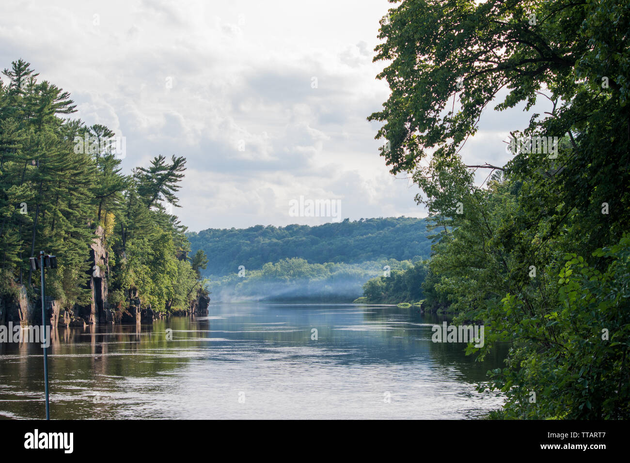 Interstate Park, Minnesota, Taylors Falls Stock Photo - Alamy