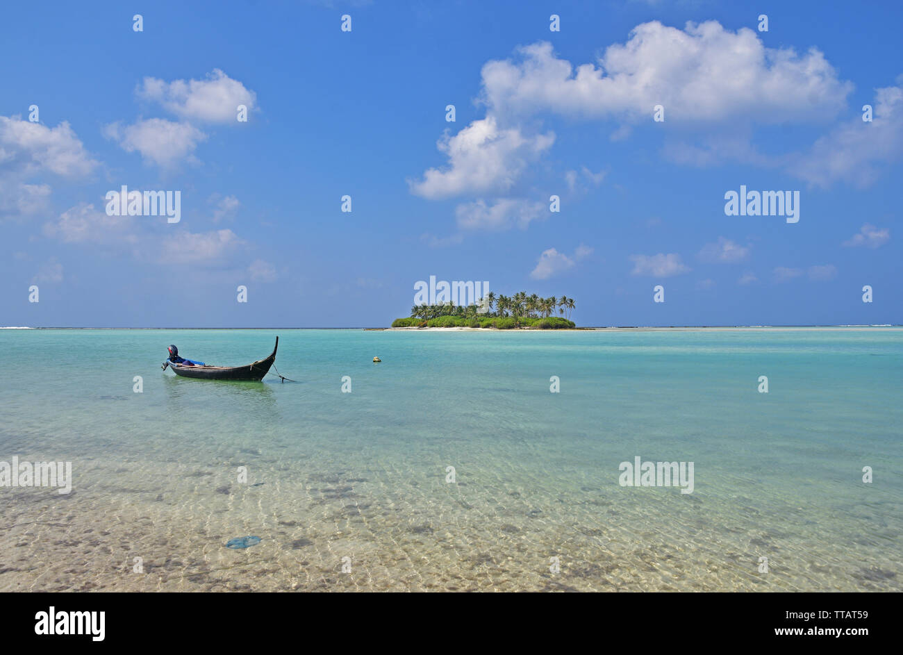Kalpeni island, Lakshadweep, India Stock Photo - Alamy