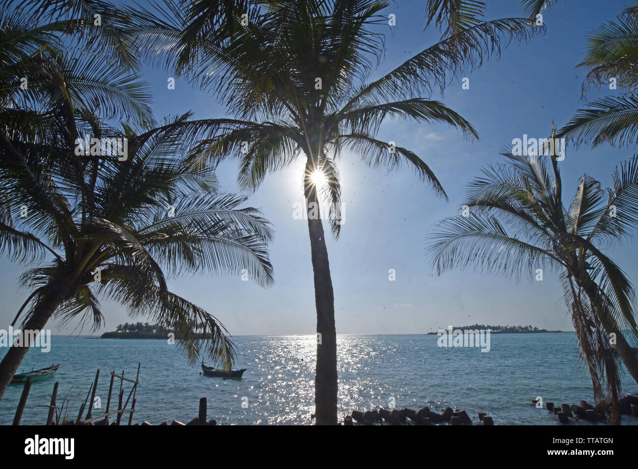 Kalpeni island, Lakshadweep, India Stock Photo - Alamy