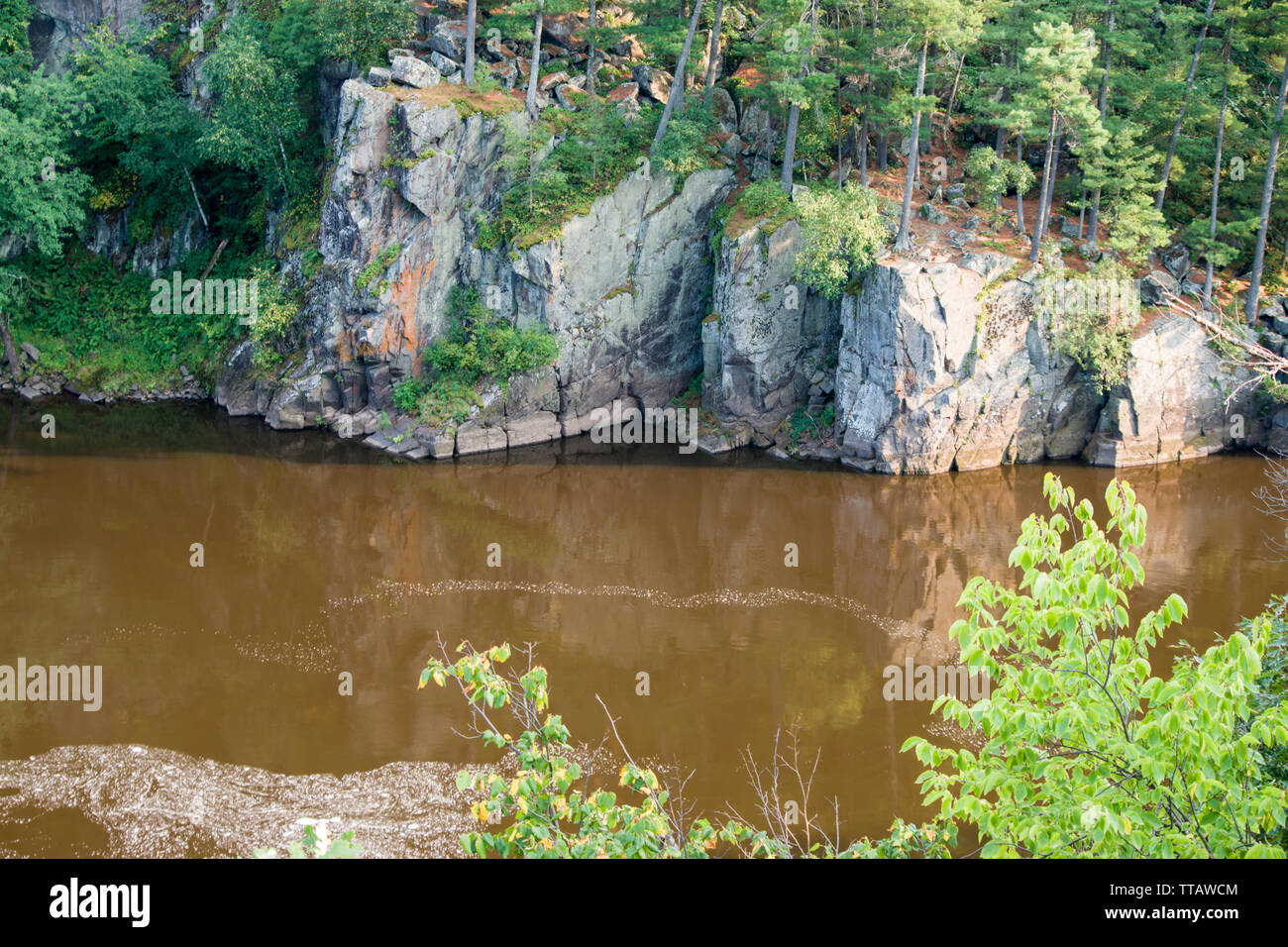 Interstate Park, Minnesota, Taylors Falls Stock Photo - Alamy