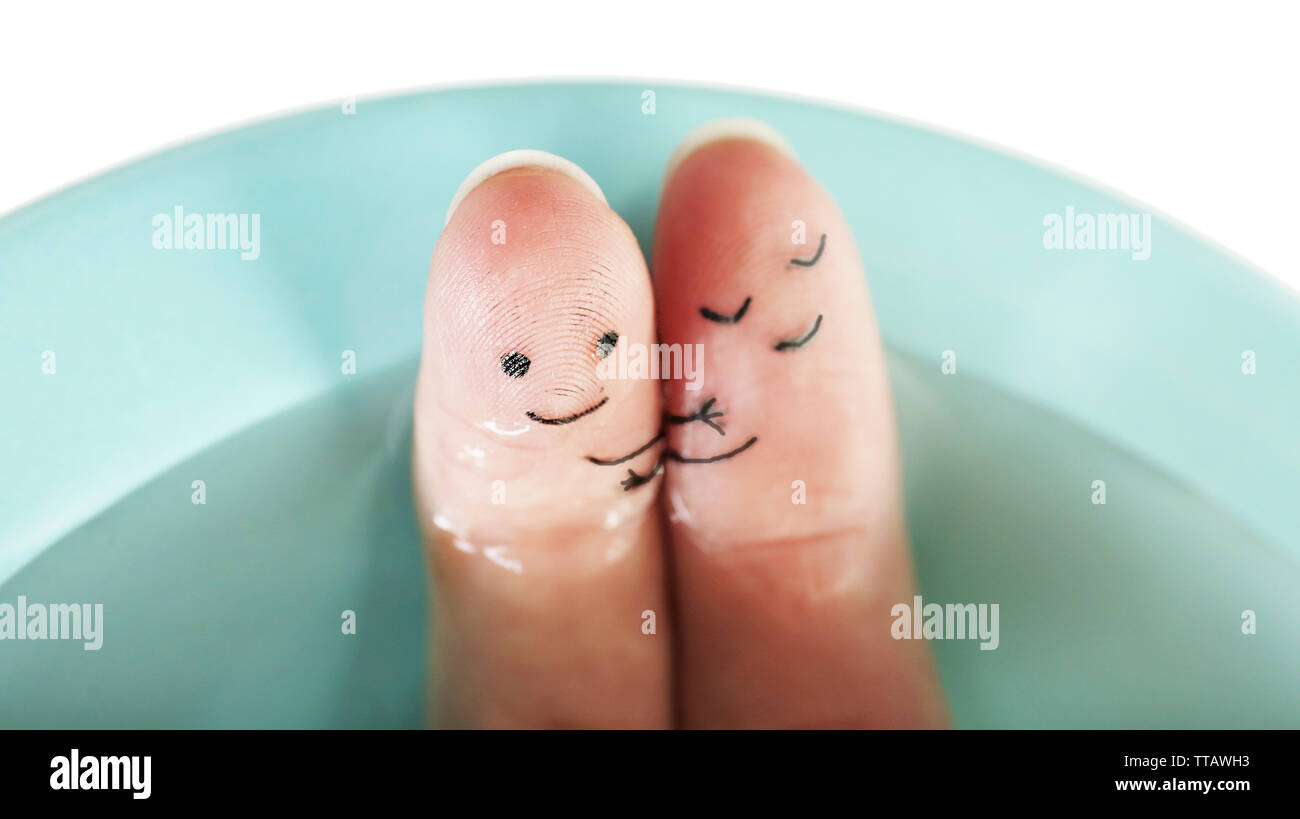Pool fingers hi-res stock photography and images - Alamy